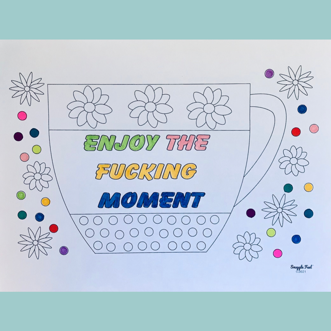 Sassy Hydration Coloring Pages (4) – Snuggle Fuel